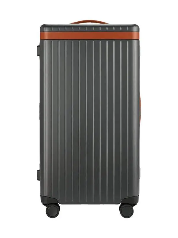 CARL FRIEDRIK The Trunk Suitcase - Grey / Cognac
