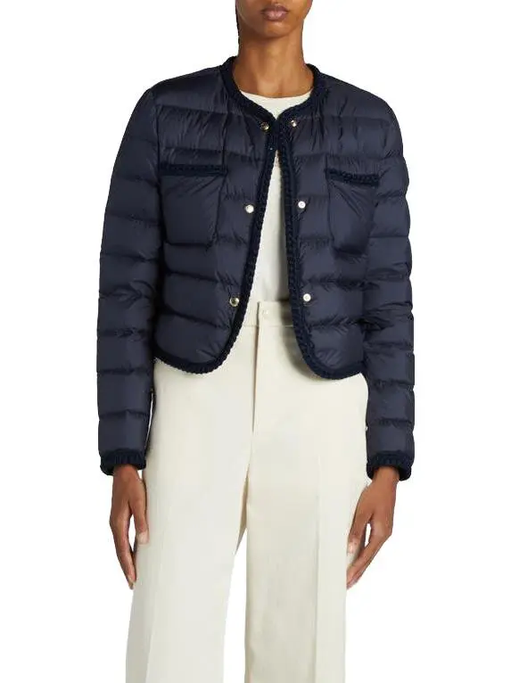 Moncler Gencay Down Jacket - Navy Blue