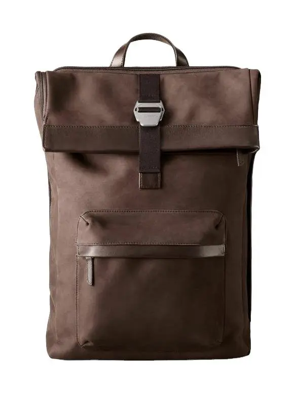 CARL FRIEDRIK City-hopper Nubuck Backpack - Chocolate
