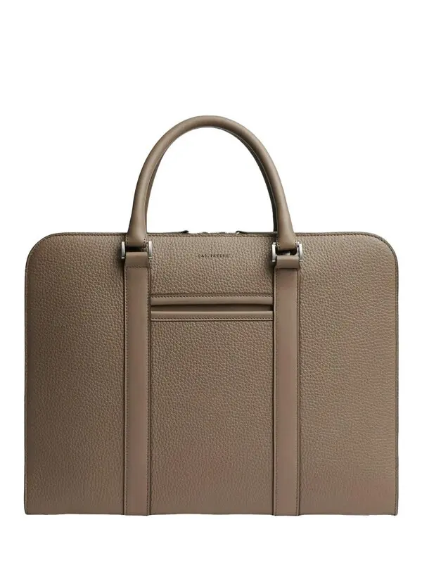 CARL FRIEDRIK Palissy Briefcase - Taupe