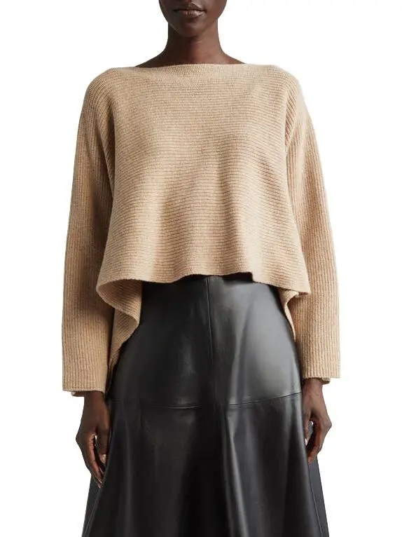 Altuzarra Trip Merino Wool & Cashmere Sweater - Bleaker Melange