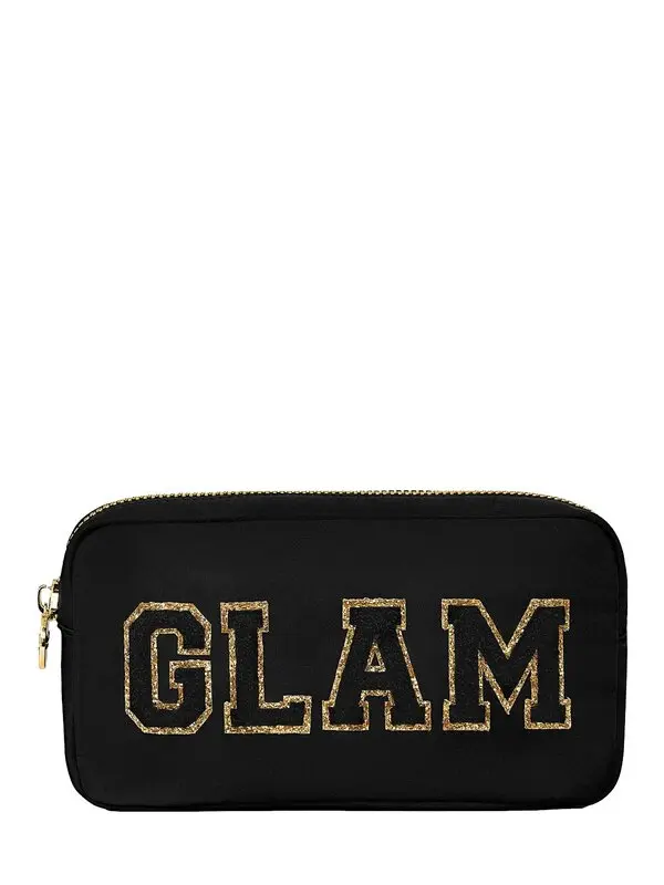 Stoney Clover Lane Small Glam Pouch - Noir/ Glam