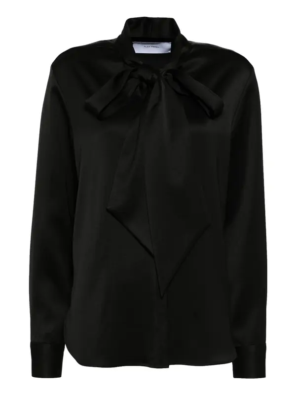 Alex Perry Tie Shirt - Black