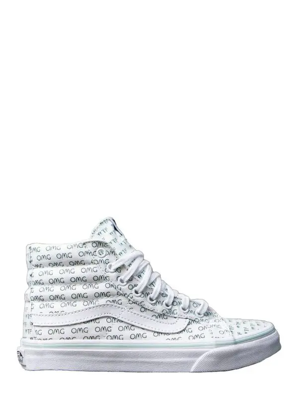VANS Sk8-hi Slim Sayings High-top Sneakers - White