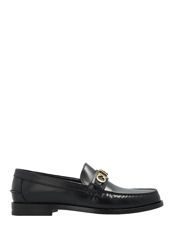 Gucci Logo Snaffle Loafer - Black