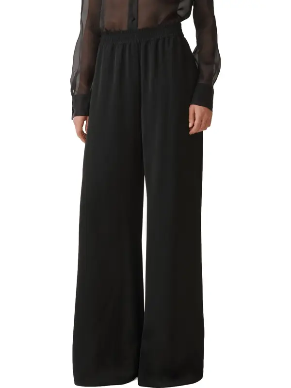 Fabiana Filippi Wide Leg Pants - Black