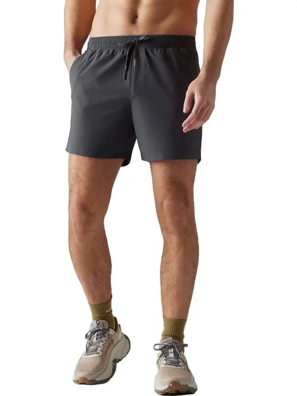 RHONE Pursuit 5-inch Unlined Training Shorts - Asphalt