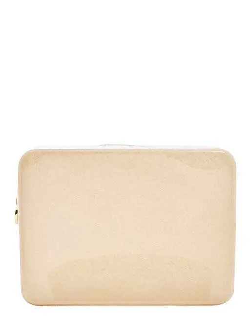 Stoney Clover Lane Large Sparkle Clear Pouch - Sand