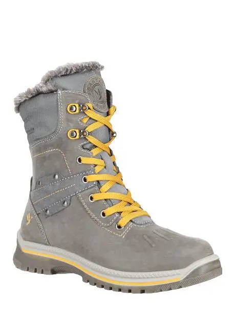 SANTANA CANADA May Waterproof Winter Boots - Grey Mustard