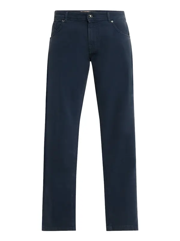 Marco Pescarolo Superlight Micropique 5-pocket Pants - Navy