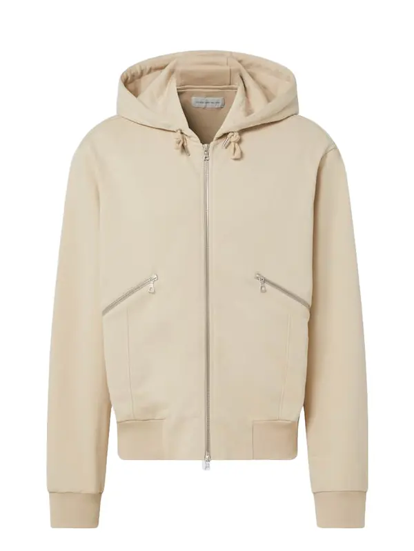 Dries Van Noten Cotton Hoodie - Beige
