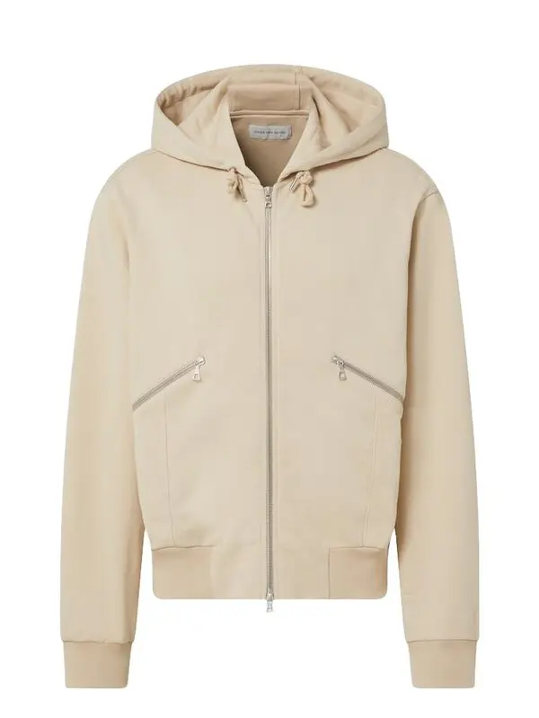 Dries Van Noten Cotton Hoodie - Beige
