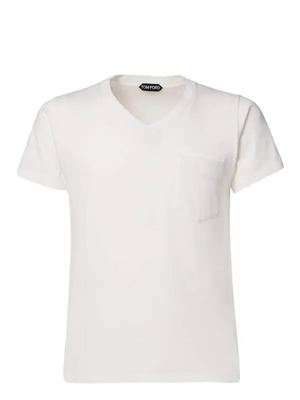 TOM FORD Jersey T-shirt - White