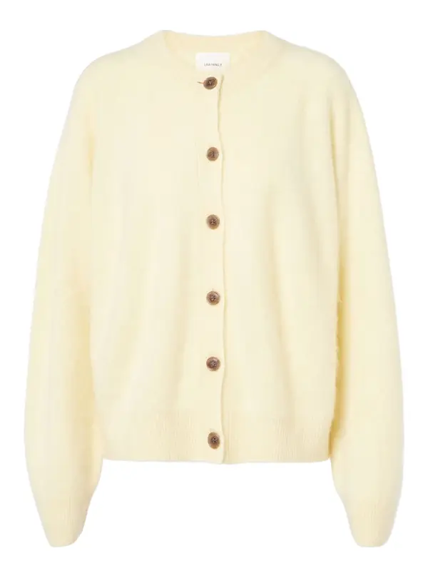 LISA YANG Melba Cashmere Cardigan - Yellow