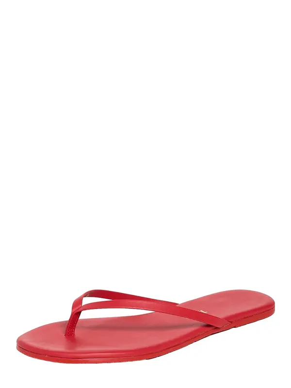 Tkees Solids Flip Flops - Red