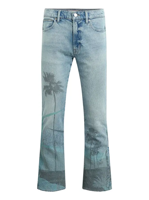 Hudson Jeans Walker Kick Flare Jeans - Spring Break