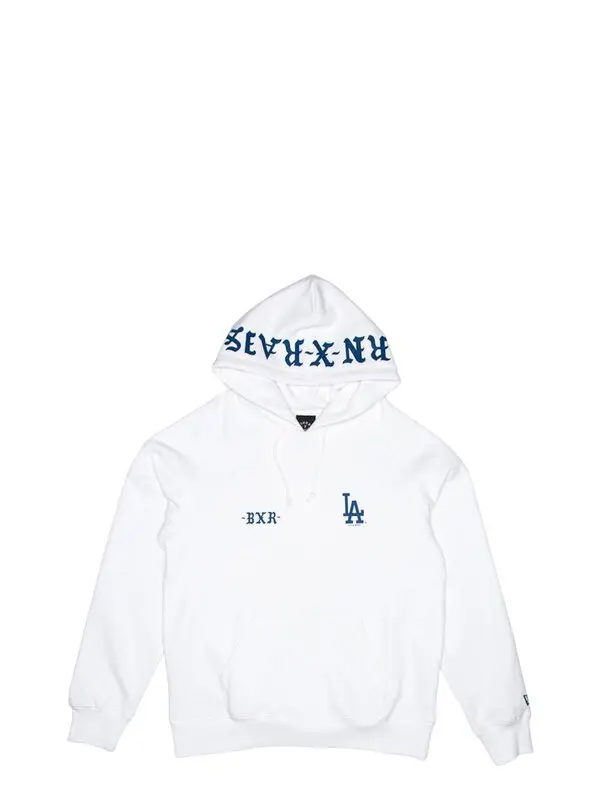BORN X RAISED Los Angeles Dodgers Hoodie - White