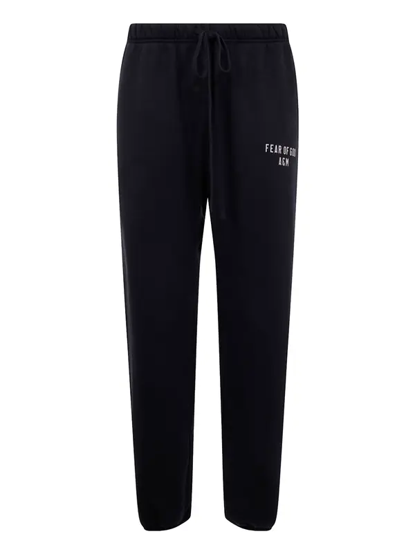 Fear Of God Logo-print Track Pants - Black