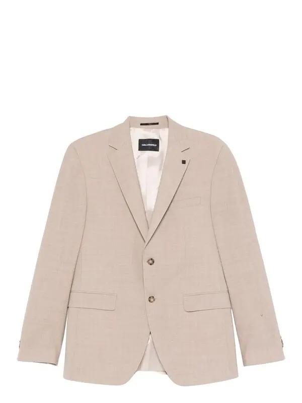 Karl Lagerfeld Tailored Jacket - Neutrals