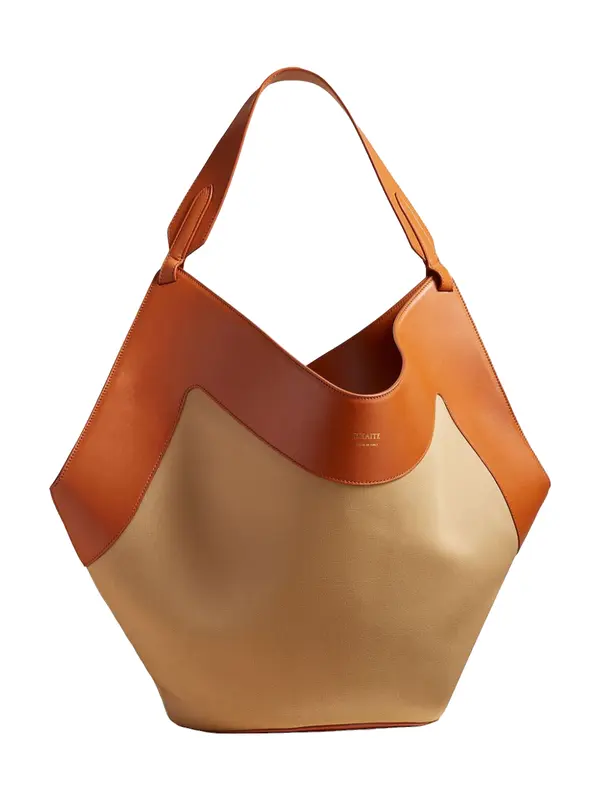 Khaite Medium Lotus Tote Bag - Neutrals