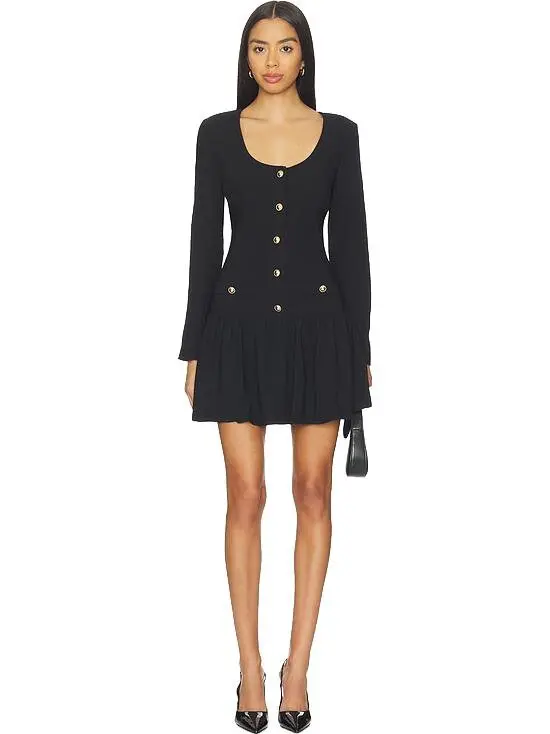 Amanda Uprichard Fallon Dress - Black