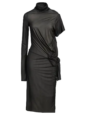 MAISON MARGIELA Midi Dress - Black