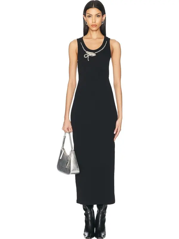 Givenchy Long Tank Dress - Black