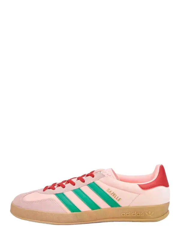 Adidas Gazelle Indoor W Sneakers - Green/pink/gum