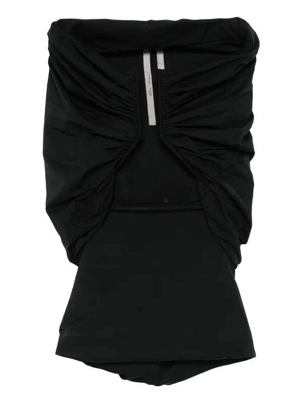 Rick Owens Prong Bustier Top - Black