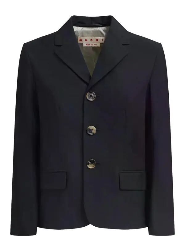 Marni Virgin Wool Blazer - Black