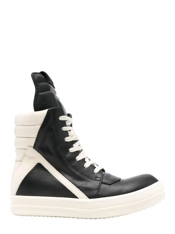 Rick Owens Hollywood Geobasket Sneakers - Black