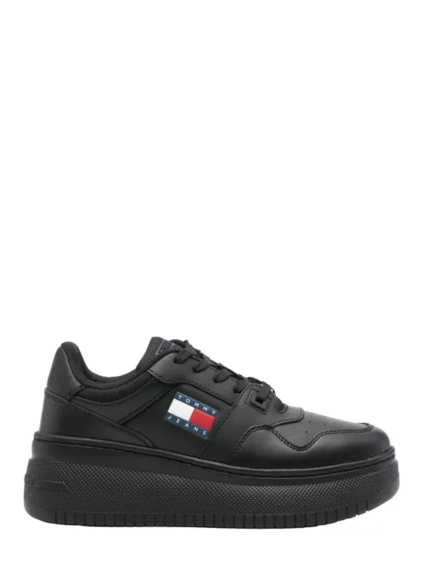 Tommy Hilfiger Flatform Sneakers - Black