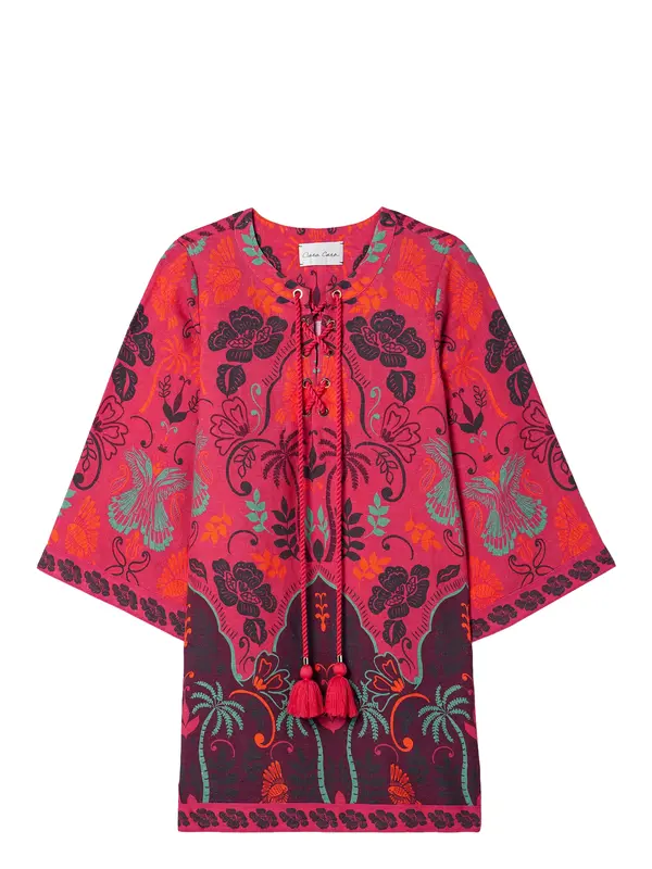 Cara Cara Jaipur Printed Tunic - Pink