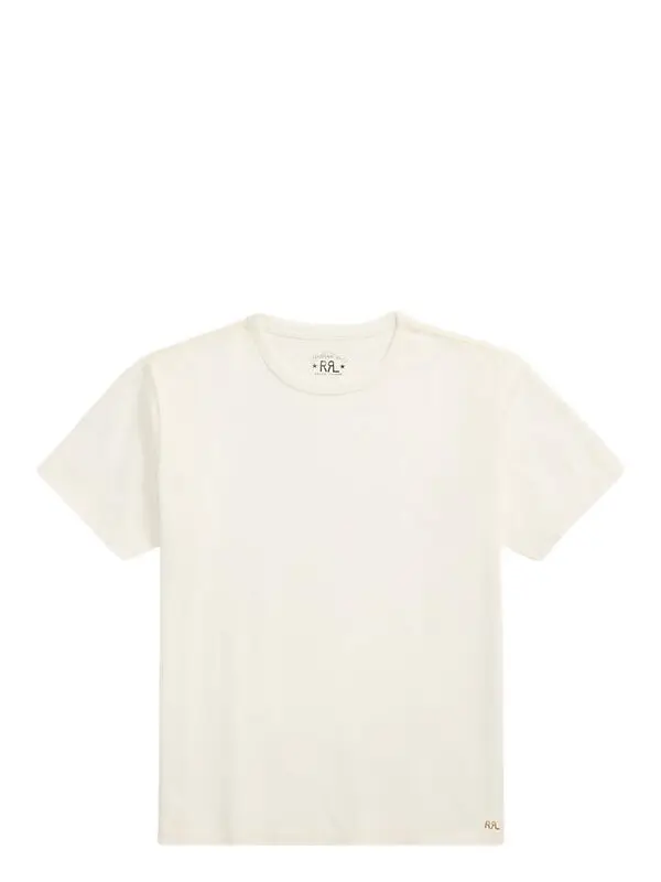 Ralph Lauren Relaxed Fit Heavyweight Jersey T-shirt - Warm White
