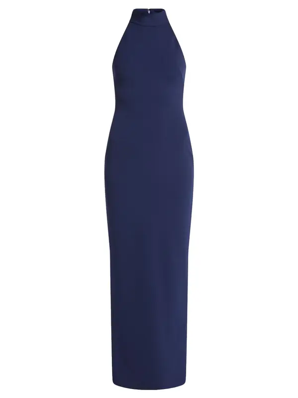 Solace London Inaya Maxi Dress - Blue