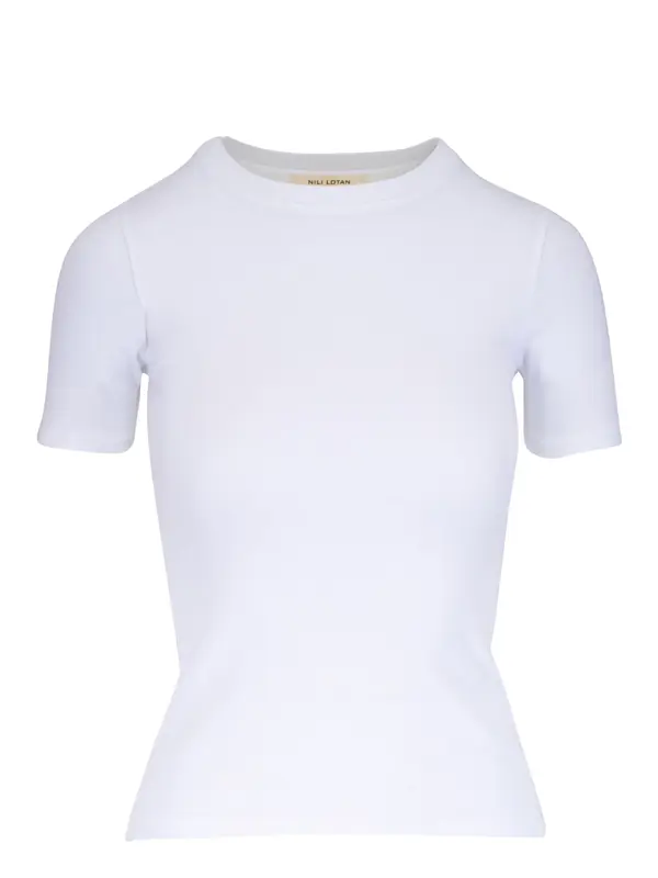 NILI LOTAN Cotton T-shirt - White