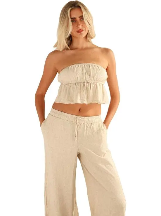 DIPPIN DAISY'S Kenna Crop Top - Natural