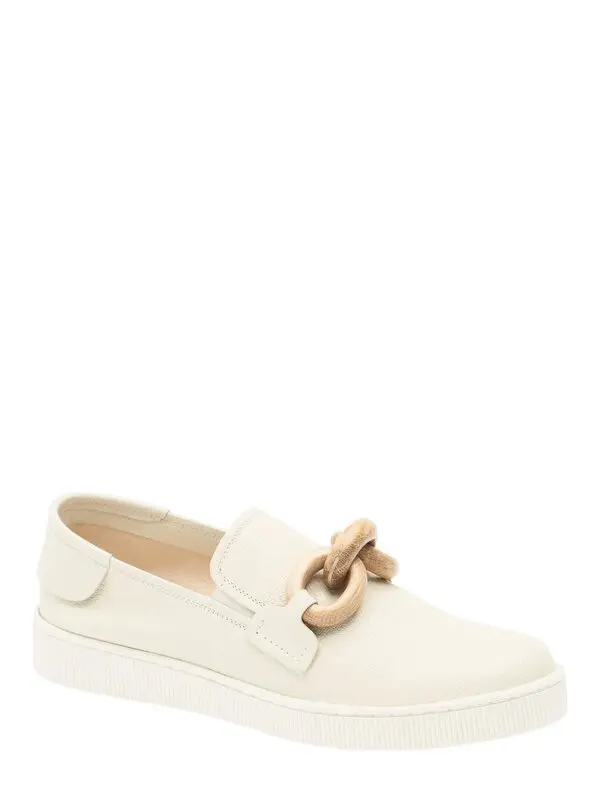PEDRO GARCIA Pastora Loafer - Ivory Petitgrain/oak