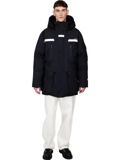 QUARTZ CO. Vostok 3.0 Hooded Down Expedition Jacket - Black