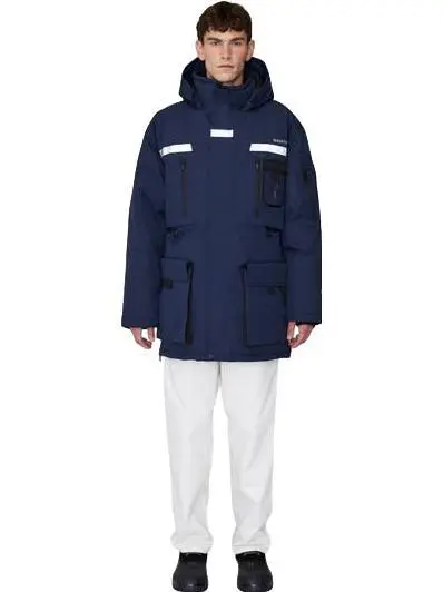 QUARTZ CO. Vostok 3.0 Hooded Down Expedition Jacket - True Navy