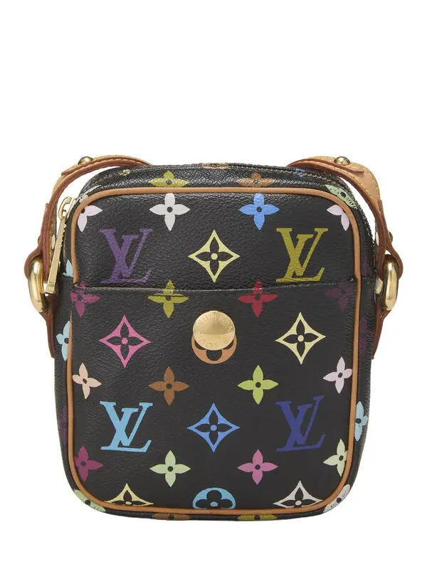 LOUIS VUITTON Takashi Murakami X Monogram Multicolore Rift Crossbody - Black