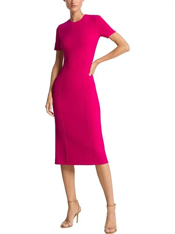 Michael Kors Sheath Dress - Raspberry