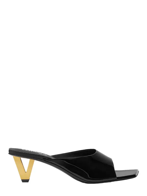 Versace 55mm V2025 Mules - Black