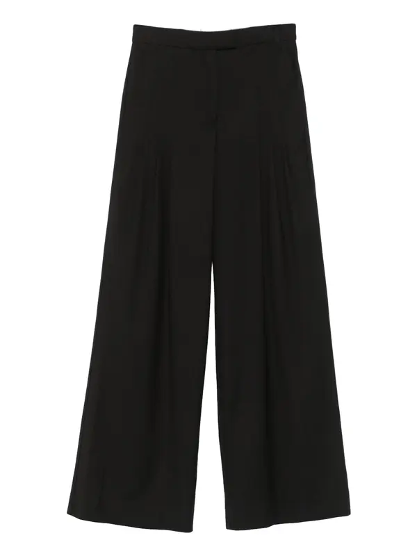Remain Birger Christensen Wide Leg Suiting Trousers - Black