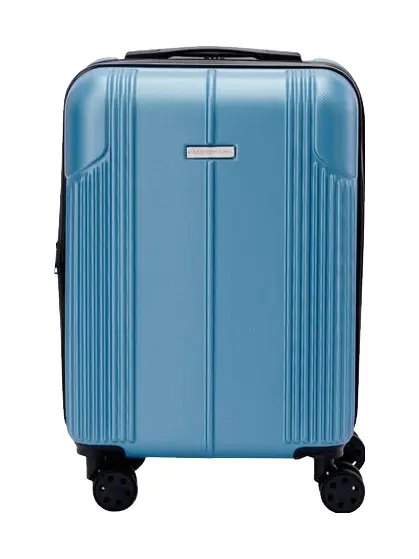 Marc New York Horizon 21-inch Upright Carry-on Suitcase - Stone Blue