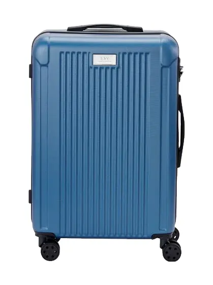 Marc New York Lotus Upright Suitcase - Blue Steel