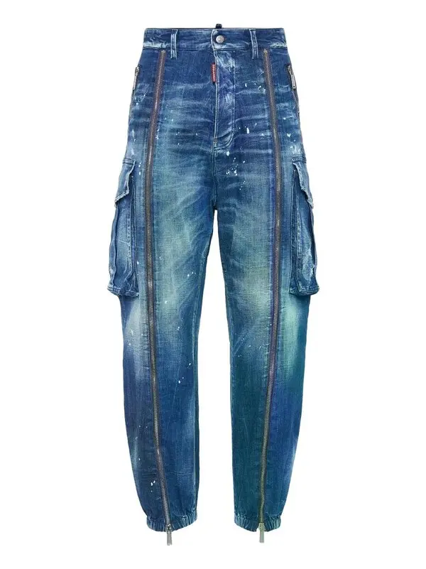 Dsquared2 Cargo Jeans - Blue