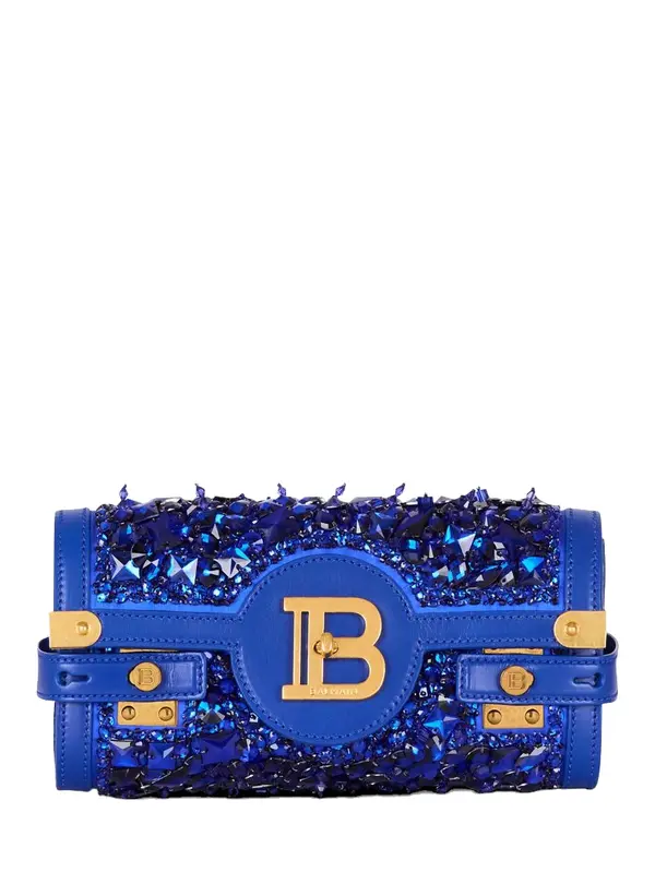 Balmain B-buzz Pouch 23 Cross Body Bag - Blue