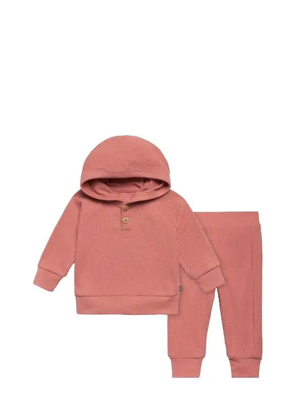 MODERN MOMENTS™ BY GERBER Hoodie And Pant Set - Medium Rose