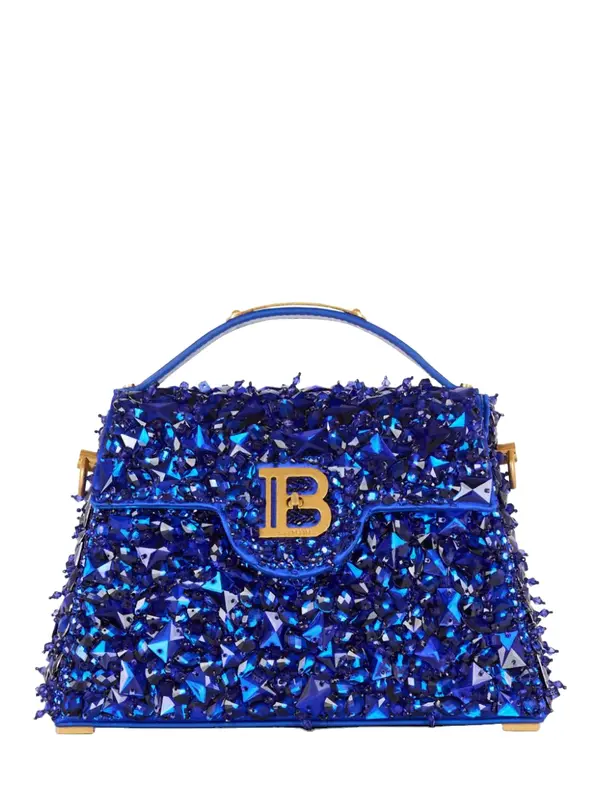 Balmain B-buzz Dynasty Shoulder Bag - Blue